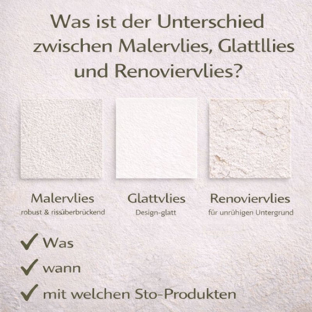 Glasvlies Oder Malervlies